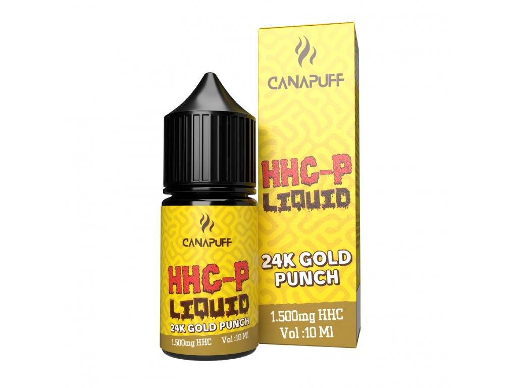 HHC-P Liquid 1500mg - 24K GOLD PUNCH 10ml Cannapuff